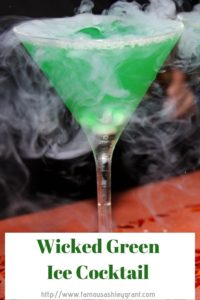 Wicked Green Ice Cocktail - Famous Ashley Grant